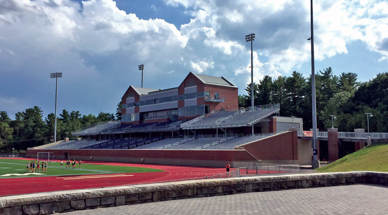 UNH Wildcat Stadium in the Homestretch - PC Construction