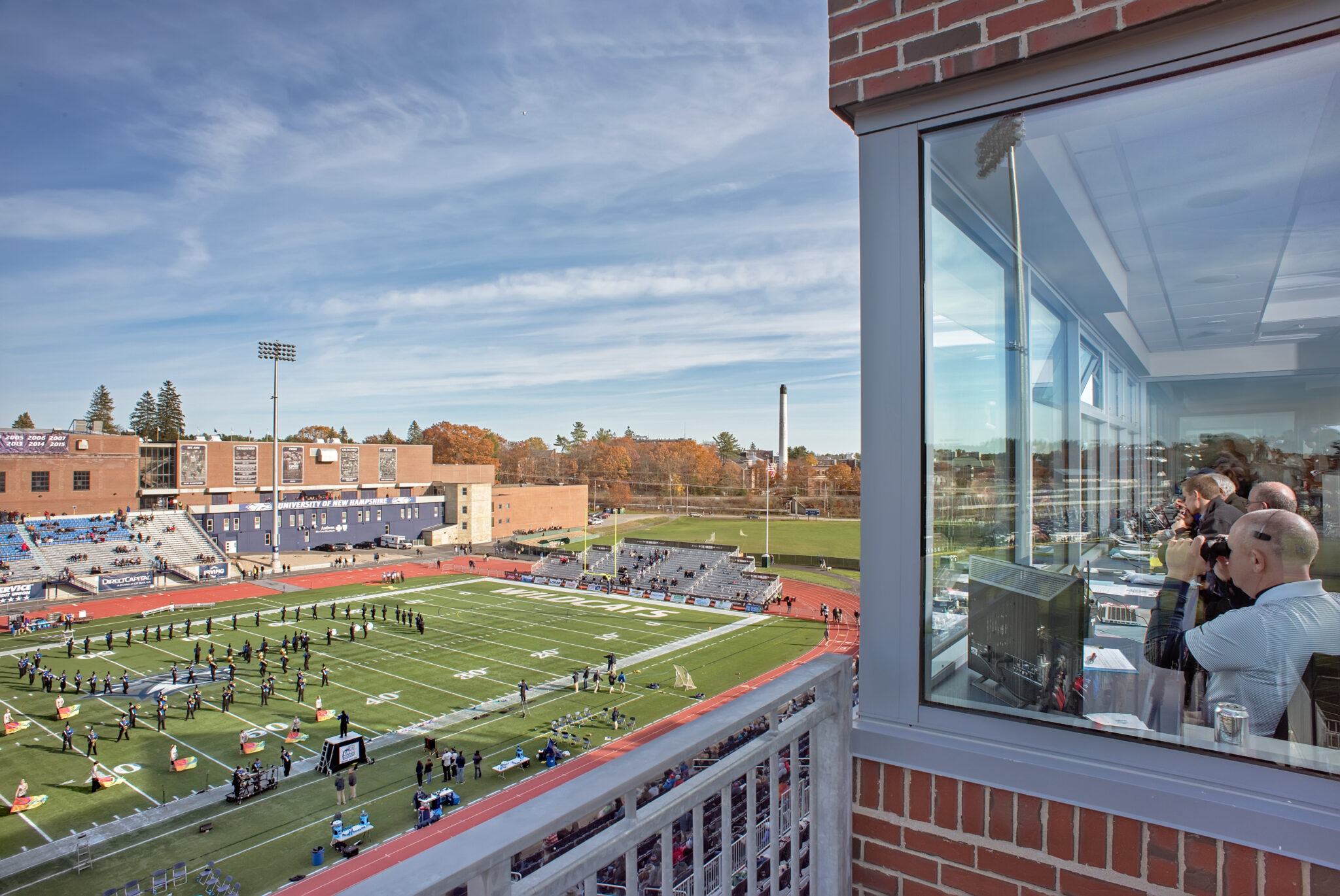 University of New Hampshire Wildcat Stadium - PC Construction
