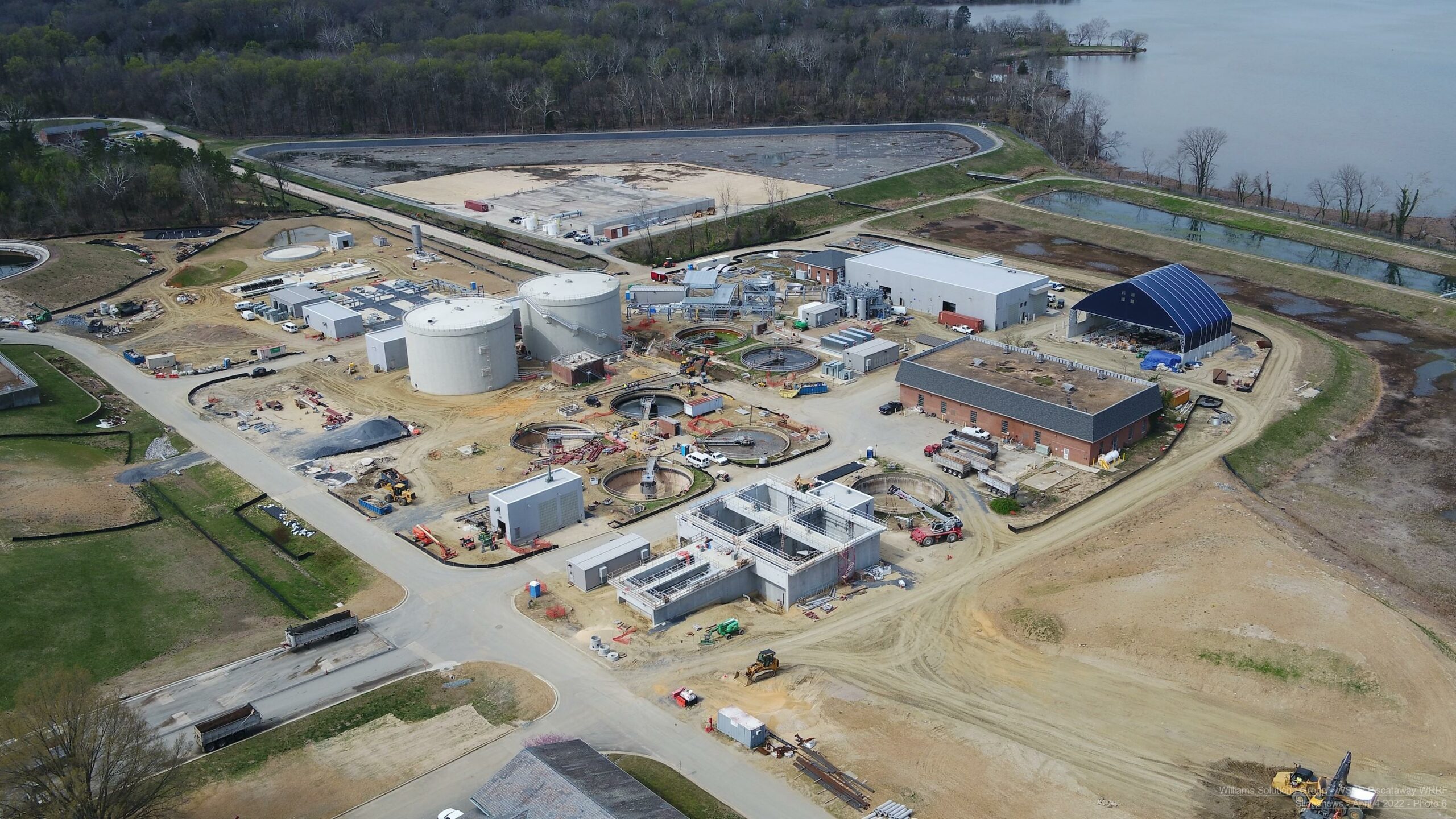 WSSC Piscataway WRRF Bioenergy Project - PC Construction