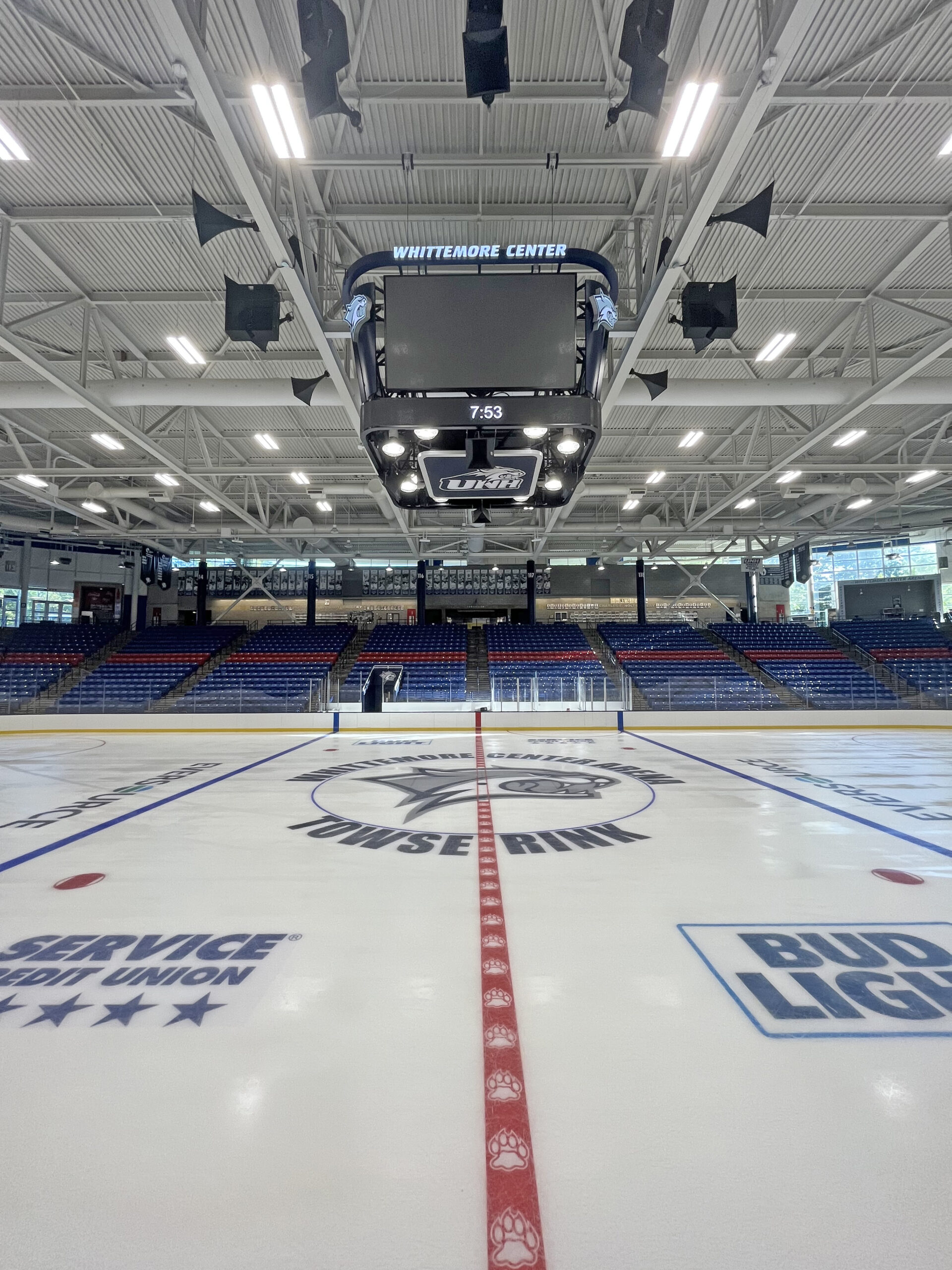 UNH Whittemore Center Arena Ice Floor - PC Construction