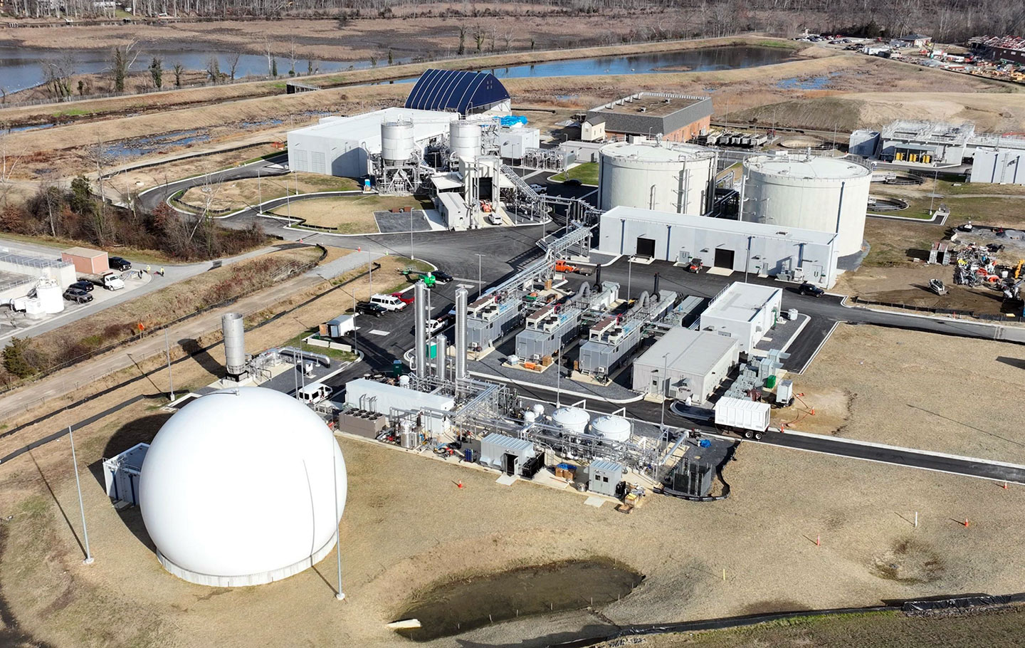 WSSC Piscataway WRRF Bioenergy Project - PC Construction