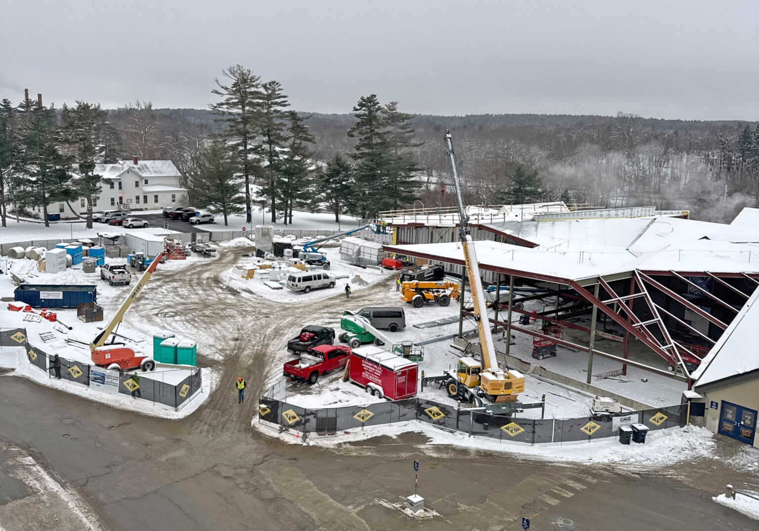 Construction Continues at University of Maine - PC Construction